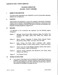 5-2_CalSAWS JPA Bylaws with Signature – The home of CalSAWS