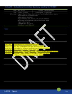 CalSAWS Collections Agenda 05192021 – The home of CalSAWS