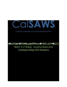 CA-215672 DDID 2320 2314 FDS GA GR Phase 2 Batch 2 (7 Rules) – Income ...