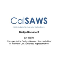 LRS Content Revisions – The home of CalSAWS
