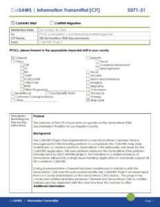 CIT 0371-21 ServiceNow ITSM Platform Decommission_Final_Redacted – The ...