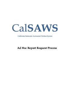 CIT 0374-21 CalSAWS Ad-Hoc Report Request Process Document_Redacted ...