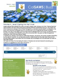CalSAWS Buzz Volume 4 Issue 2 Final – The home of CalSAWS