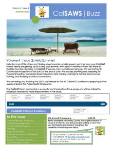 CalSAWS Buzz Volume 4 Issue 3 – The home of CalSAWS