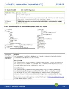 CIT 0235-22 CalSAWS Admin Invoices FY22-23_Redacted – The home of CalSAWS