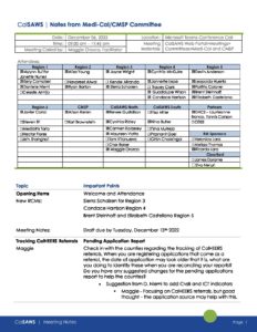 Medi-Cal CMSP Meeting Notes December 2022 – The home of CalSAWS