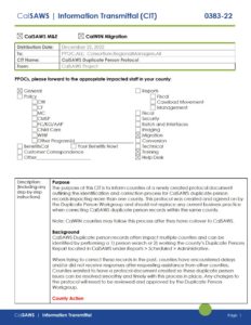 CIT 0383-22 CalSAWS Duplicate Person Protocol_Redacted – The home of ...