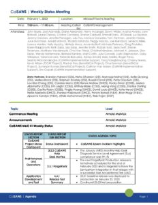 00_CalSAWS Weekly Status Meeting Agenda 02012023 – The home of CalSAWS
