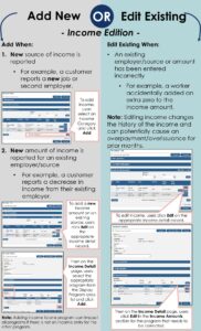 CIT 0069-23 CalSAWS Infographic – Add New vs. Edit Existing Income ...