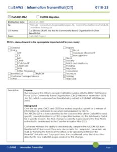 CIT 0110-23 CA-255586-DRAFT Job Aid for Community-Based Organization ...