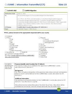 CIT 0266-23 CalWIN MO County Allocation Letters SFY 2023-24 v1_Redacted