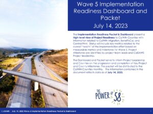 CIT 0268-23 Wave 5 Implementation Readiness Dashboard 07142023 – The ...