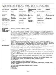 CalWORKs_CalFresh_CA-266913 ACIN I-XX-23 CalFresh SSI COLA – 2024 In ...