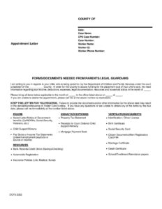 DCFS 2322 Appointment Letter (Committee Review) – The home of CalSAWS