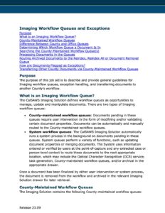 CIT 0027-24 JA Imaging Workflow Queues and Exceptions – The home of CalSAWS