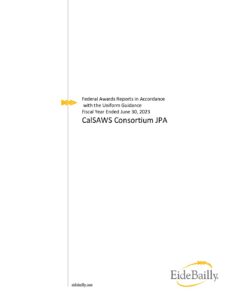CIT 0050-24 CalSAWS 2023 Final Single Audit Report – The home of CalSAWS
