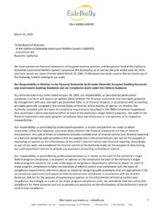 CIT 0050-24 CalSAWS 2023 Single Audit Final Governance Letter – The ...