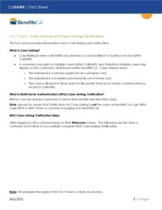 CIT 0065-24 BenefitsCal_FactSheet_Case Linking MFA_Redacted – The home ...