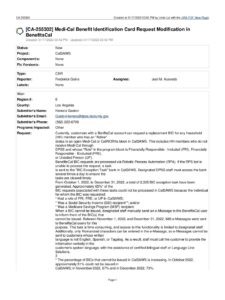CA-255302 CER – Medi-Cal Benefit Identification Card Request ...