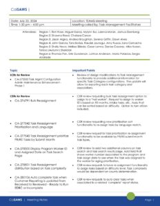 Task Management Committee Meeting Notes – 7.25.2024 – The home of CalSAWS