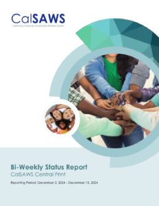 03_CalSAWS Bi-Weekly Status Report Central Print 12152024 – The home of ...