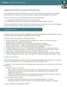 CIT 0006-25 CalSAWS Quick Guide – Appointments and Scheduling_Redacted ...