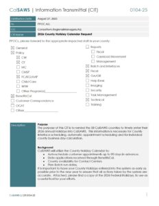 CIT 0104-25 2026 County Holiday Calendar Request_Redacted – The home of ...
